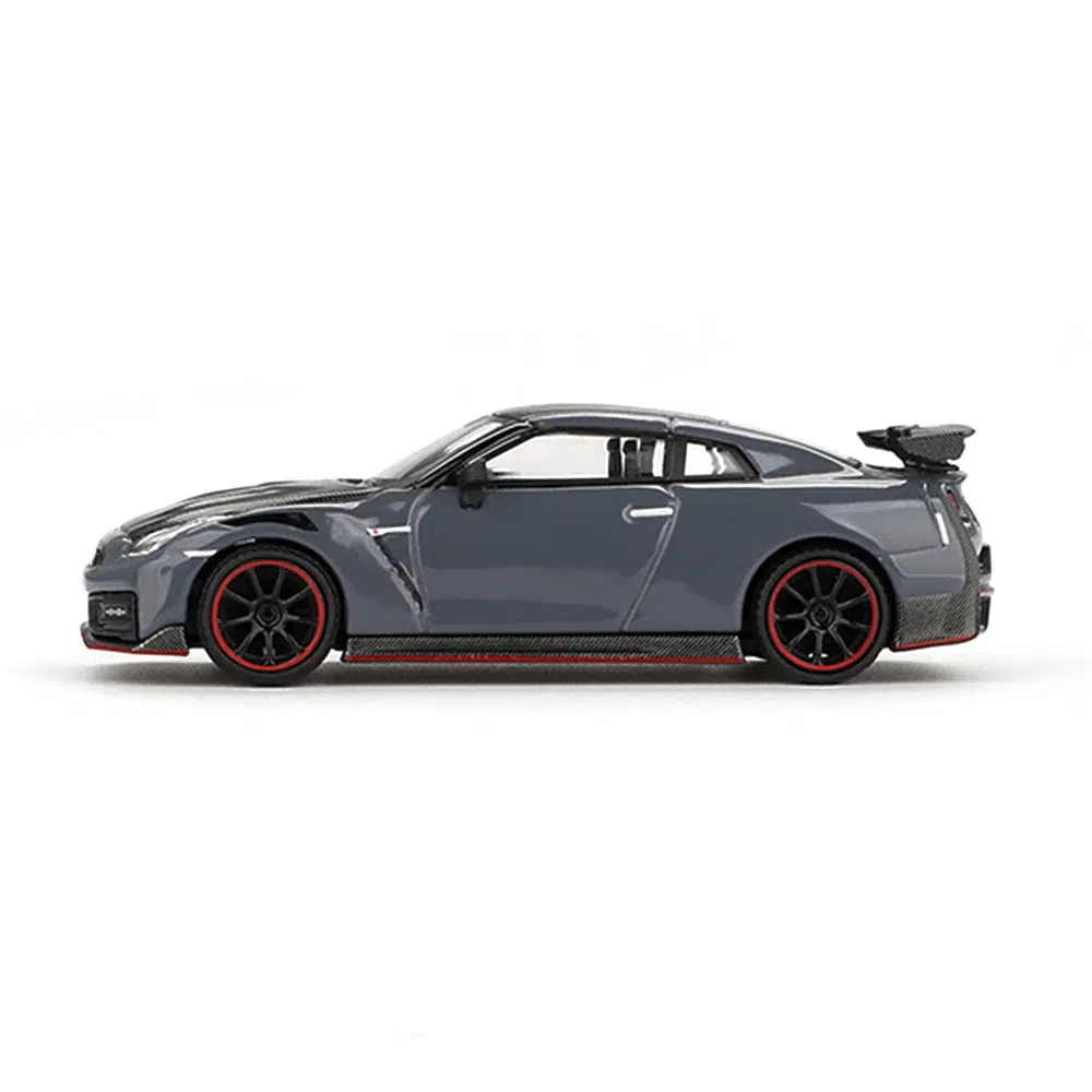 Mini GT 1:64 Nissan GT-R Nismo 2024 Stealth Gray Diecast Model Araba ...